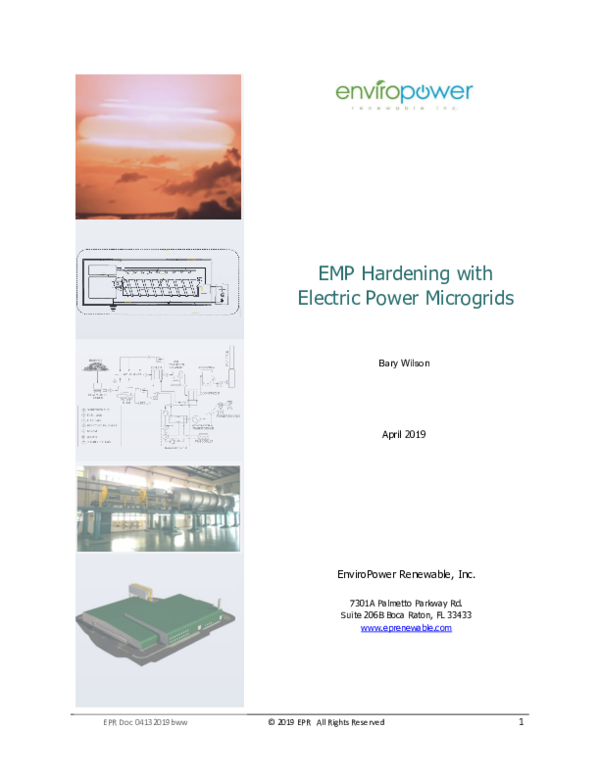 (PDF) EMP Hardening with Electric Power Microgrids