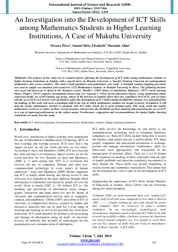 (PDF) Licensed Under Creative Commons Attribution CC BY An ...