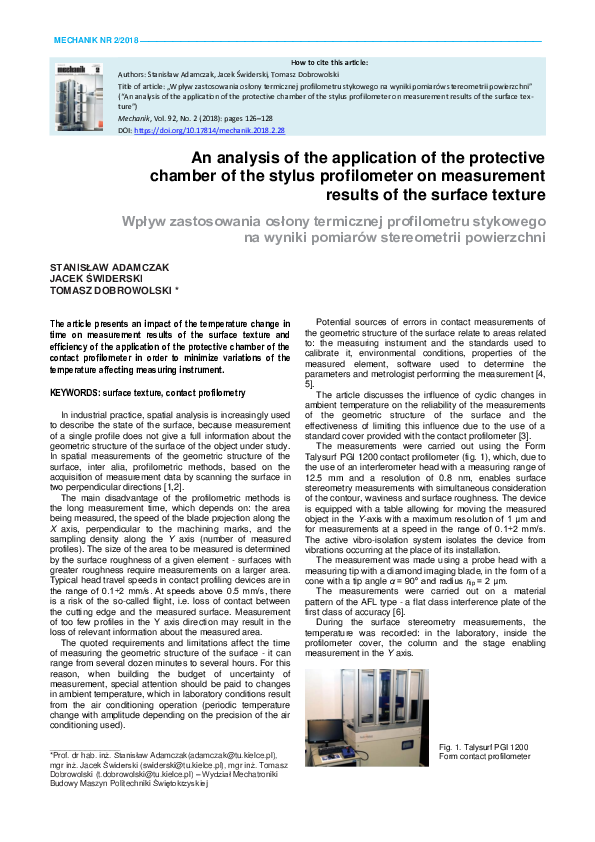 (PDF) An analysis of the application of the protective chamber of the ...