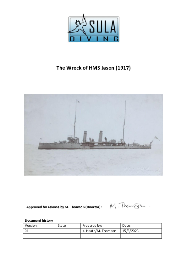 (PDF) The Wreck of HMS Jason (1917