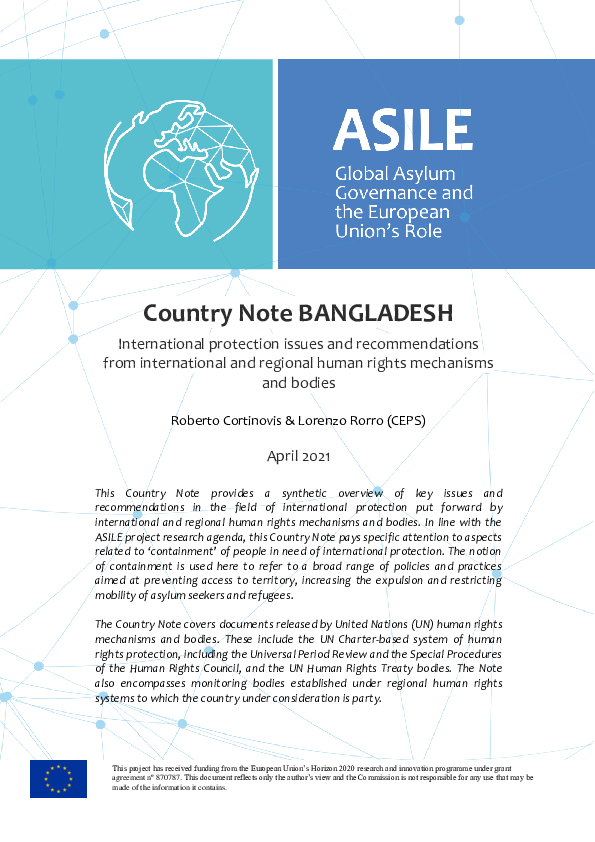 (PDF) Country Note BANGLADESH