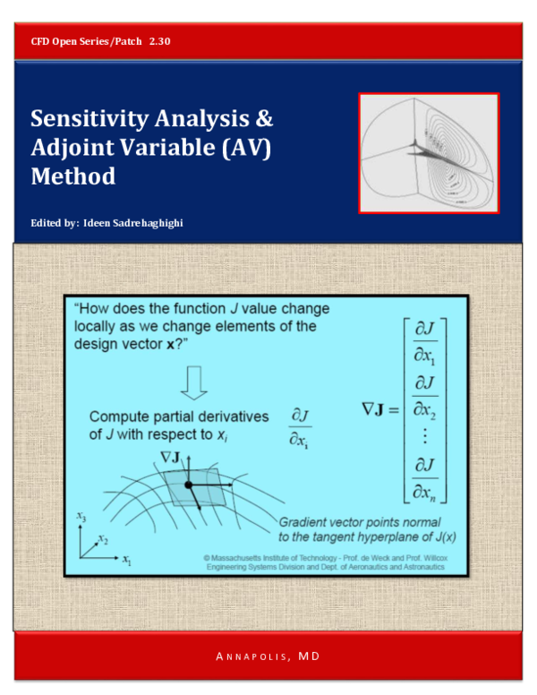 (PDF) Sensitivity Analysis & Adjoint Variable Method | Ideen Sadrehaghighi - Academia.edu
