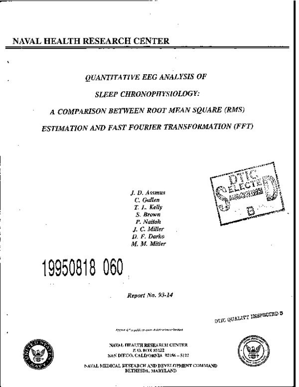 Pdf Quantitative Eeg Analysis Of Sleep Chronophysiology A Comparison
