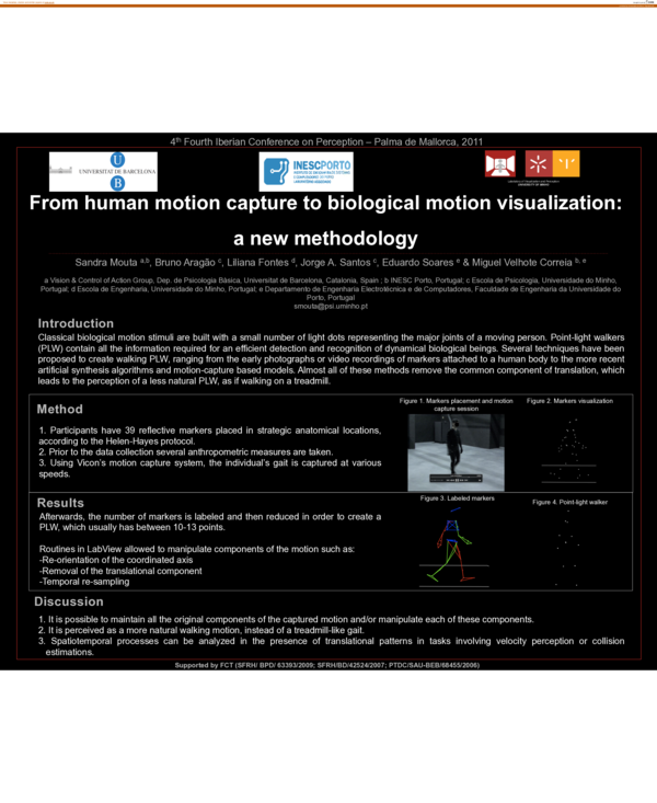 (PDF) From human motion capture to biological motion visualization: a ...