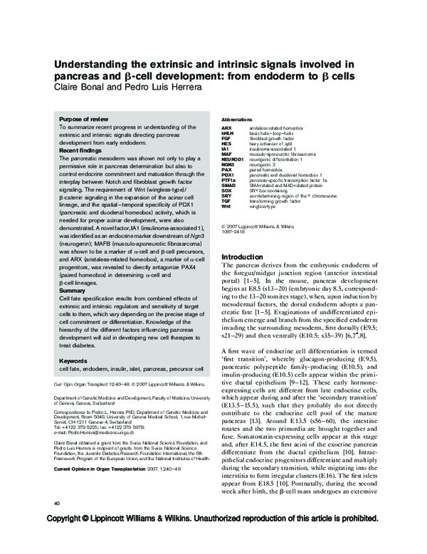 (PDF) Understanding the extrinsic and intrinsic signals involved in ...