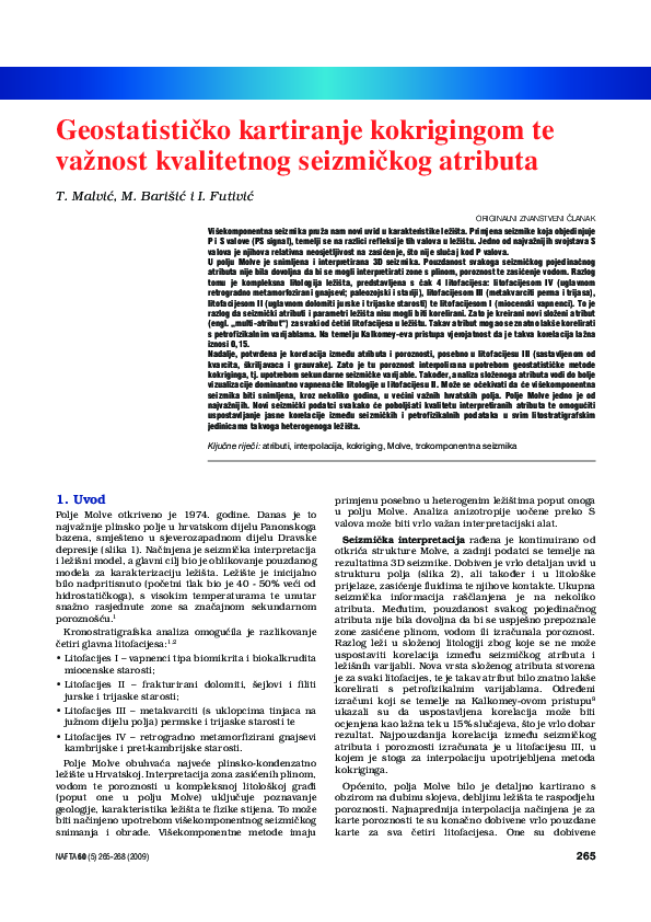 (PDF) Cokriging geostatistical mapping and importance of quality of ...