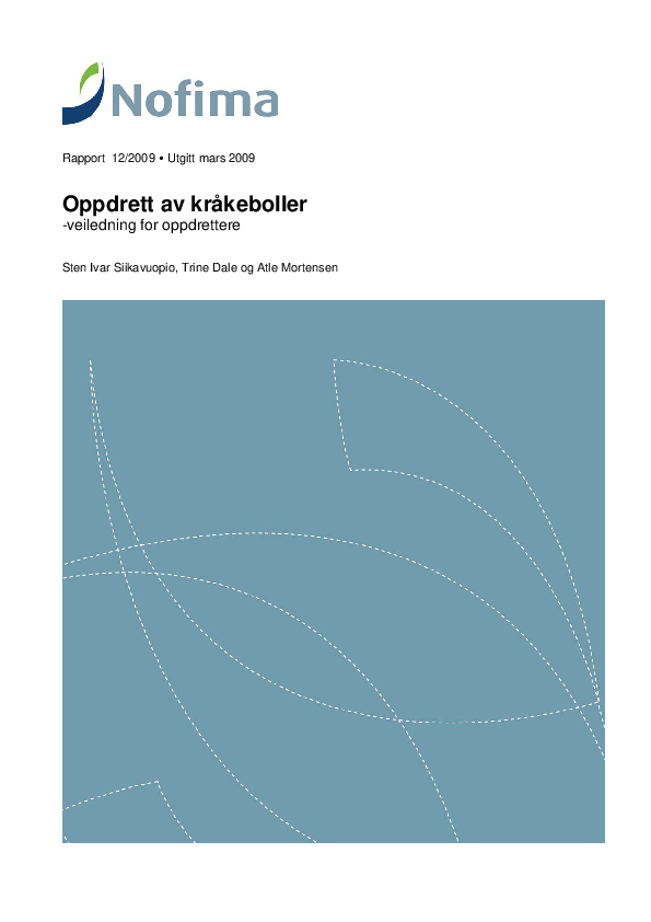 (PDF) Oppdrett av kråkeboller – veiledning for oppdretter
