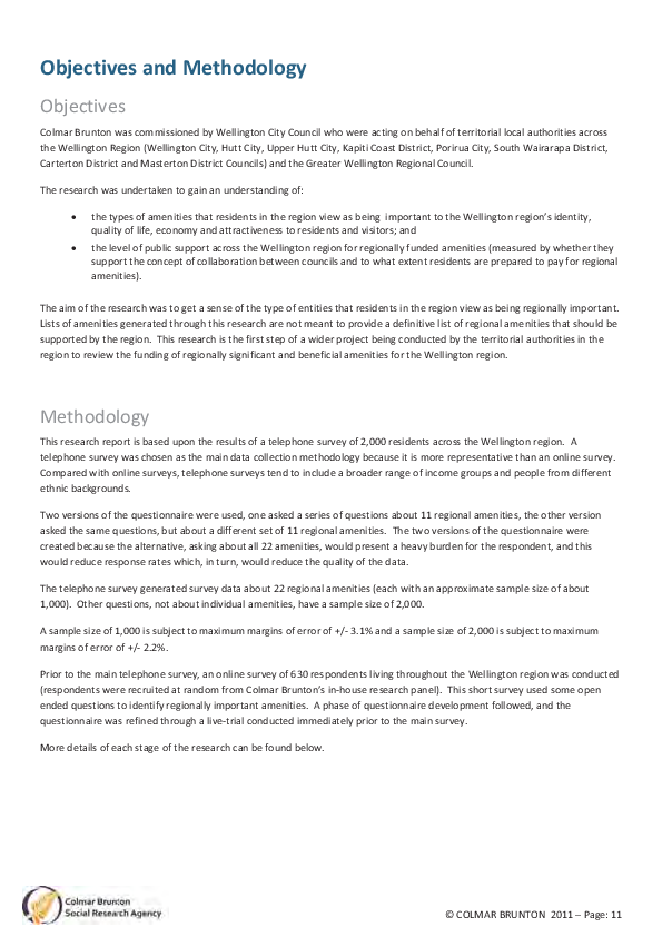 (PDF) Objectives and methodology