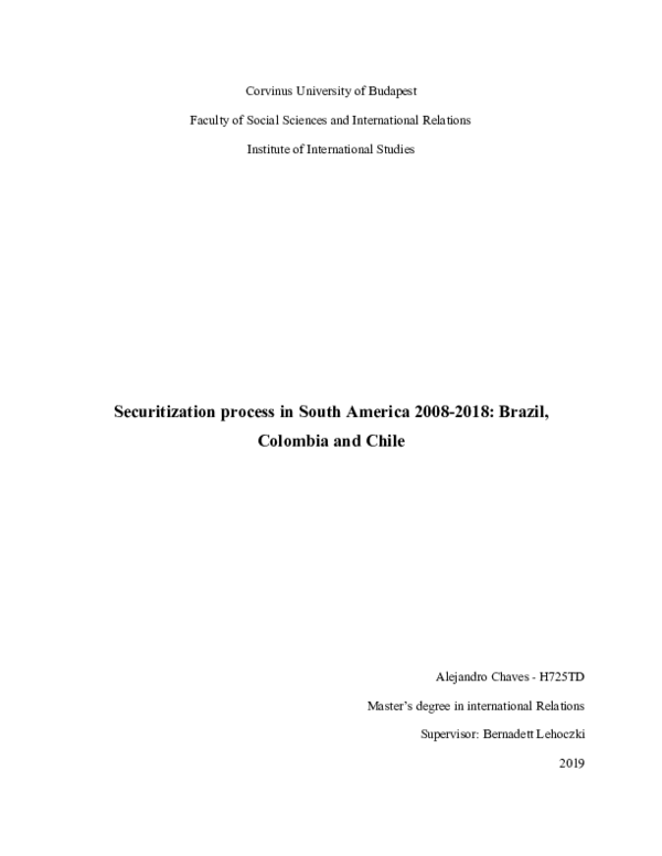 (PDF) Securitization process in South America 2008-2018: Brazil ...