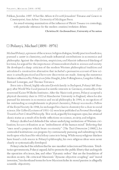 (PDF) Michael Polanyi