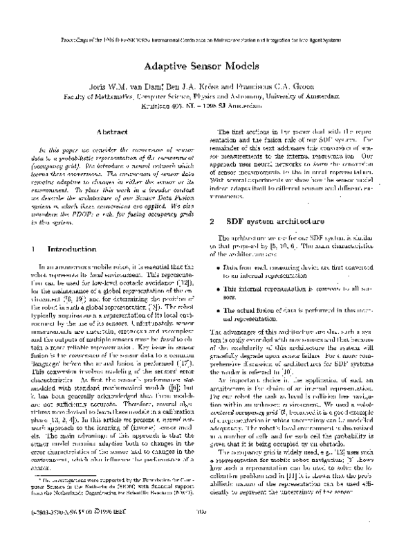 (PDF) Adaptive sensor models | Joris Van Dam - Academia.edu