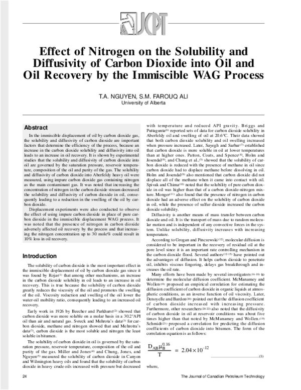(PDF) Effect of Nitrogen On the Solubility And Diffusivity of Carbon ...