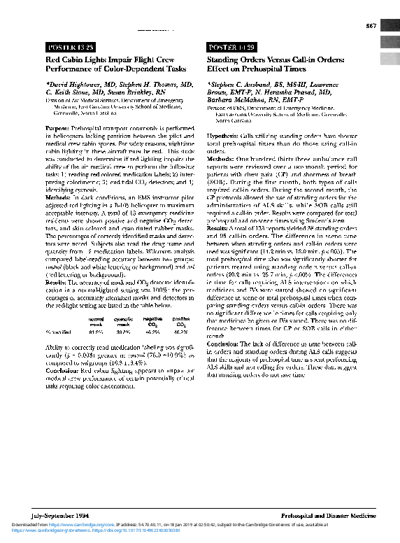 (PDF) Red Cabin Lights Impair Flight Crew Performance of Color ...