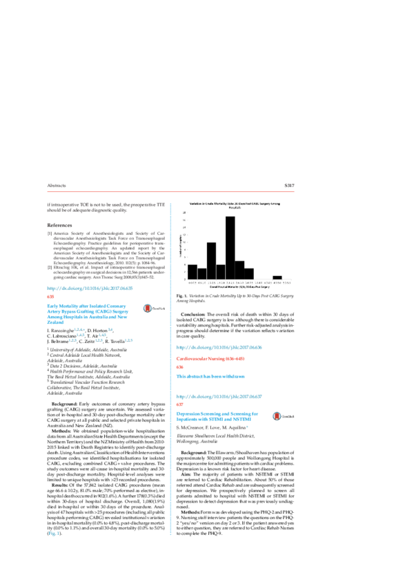 (PDF) Depression Screening and Screening for Inpatients with STEMI and ...