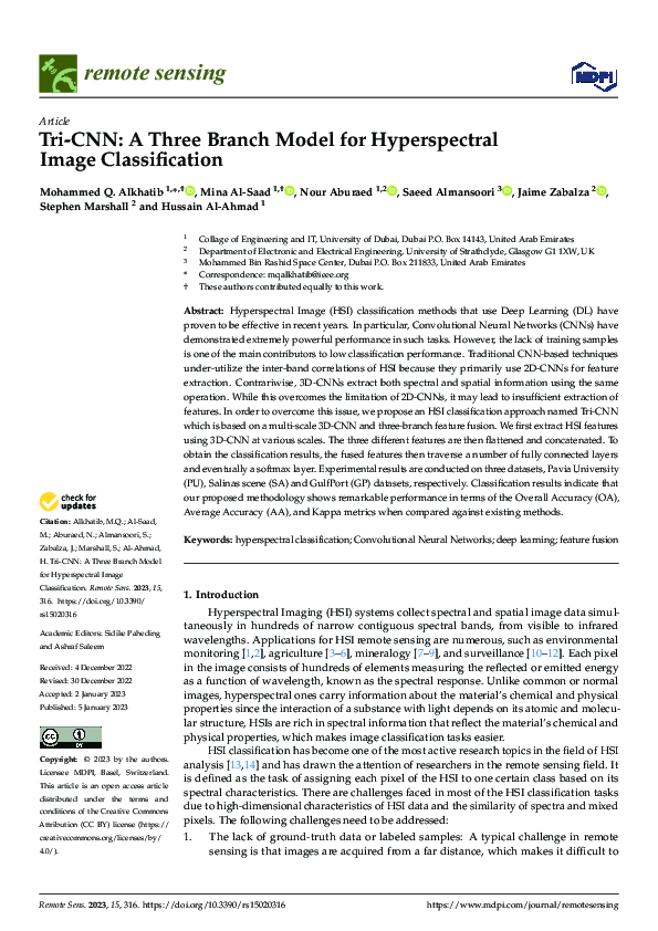 (PDF) Tri-CNN: A Three Branch Model for Hyperspectral Image Classification