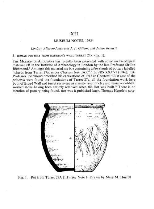 (PDF) PILUM MURALE FROM GREAT CHESTERS