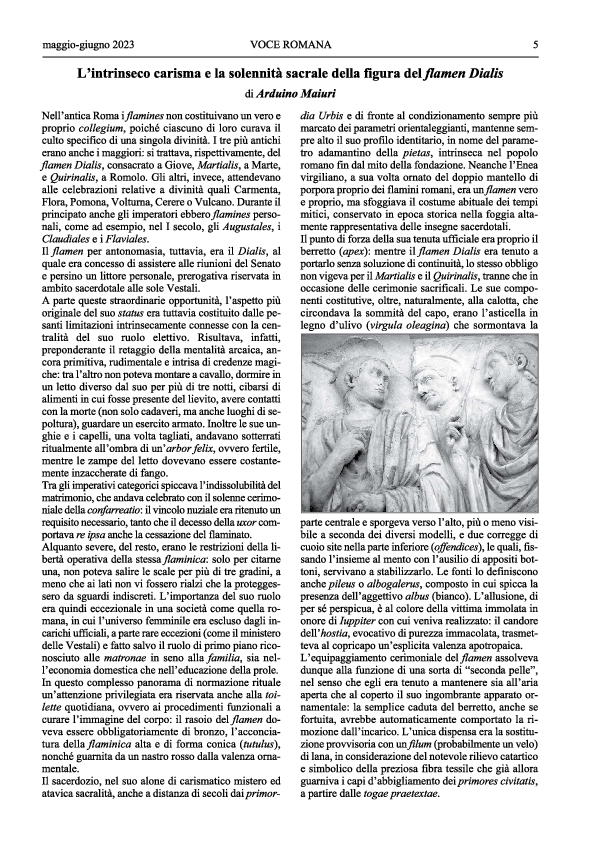 (PDF) L’intrinseco carisma e la solennità sacrale della figura del ...