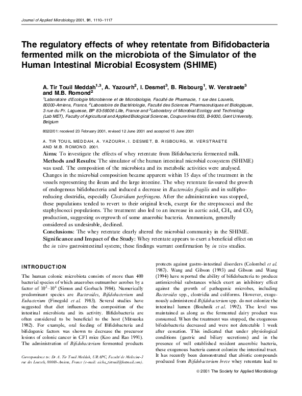 (PDF) The regulatory effects of whey retentate from Bifidobacteria ...