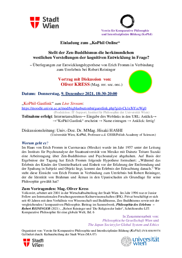 (PDF) Oliver Kress 2021 - Does Zen Buddhism challenge conventional ...