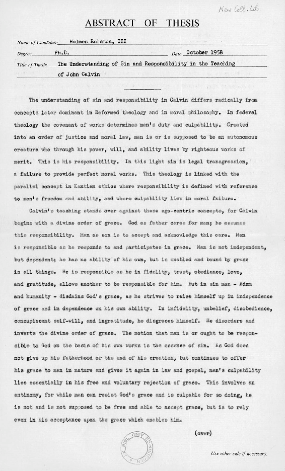 (PDF) The understanding of sin and responsibility in the teaching of ...