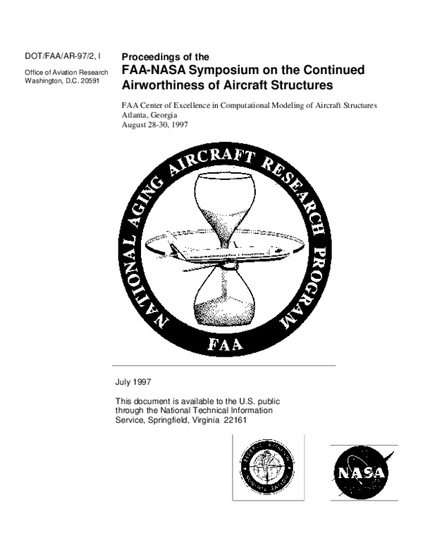 (PDF) Proceedings of the FAA-NASA Symposium on the Continued ...