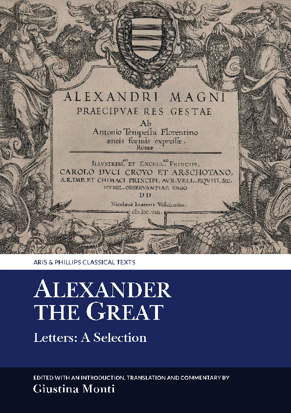 (PDF) Alexander the Great. Letters: A Selection.