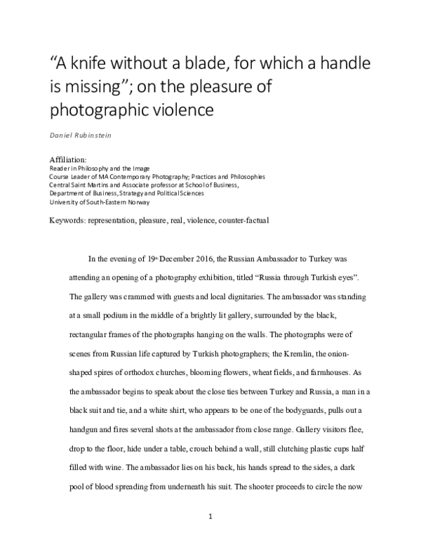 (PDF) "A knife without a blade, for which a handle is missing"; on the ...