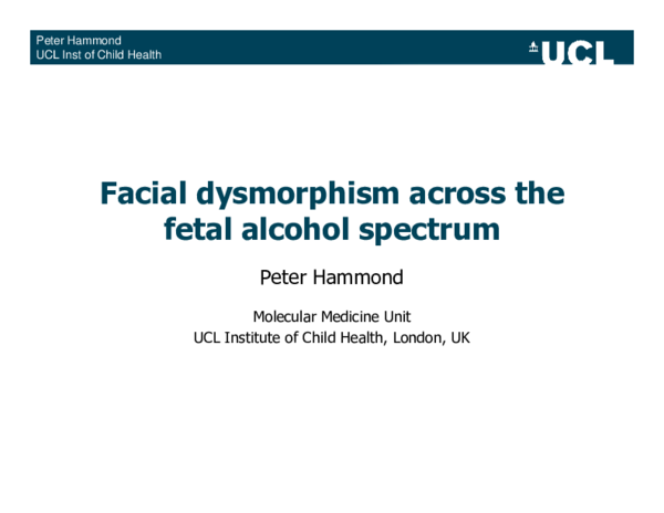(PDF) Facial Dysmorphism Across the Fetal Alcohol Spectrum | Peter ...