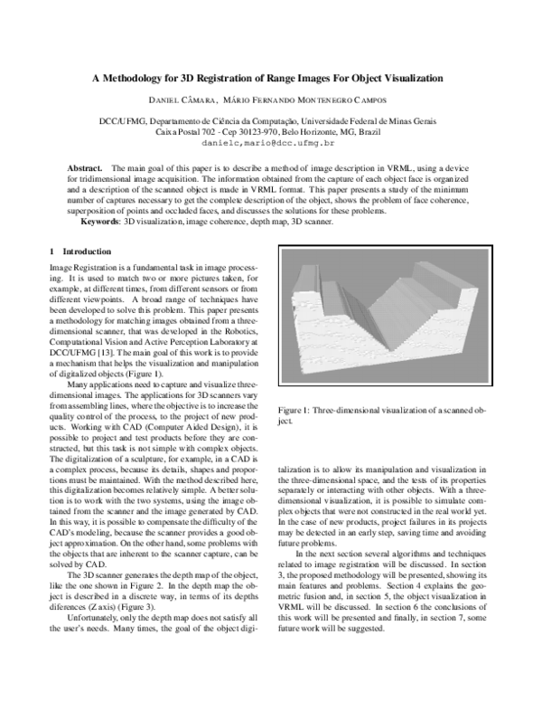(PDF) A methodology for 3D registration of range images for object ...