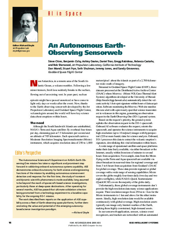 (PDF) An autonomous earth-observing sensorWeb