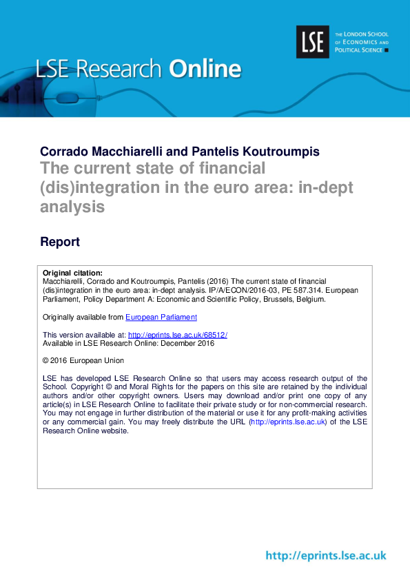 (PDF) Assessing ECB quantitative easing: one year on: In-depth analysis