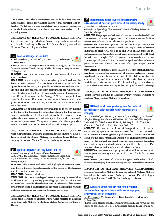 (PDF) 24: Ureteral anatomy for the junior learner | Erica Stockwell ...