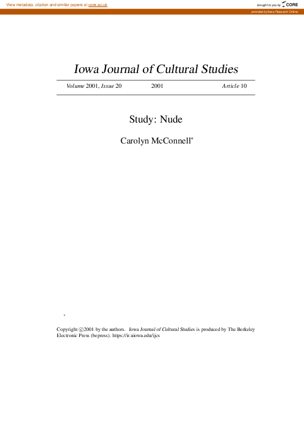 (PDF) Study: Nude