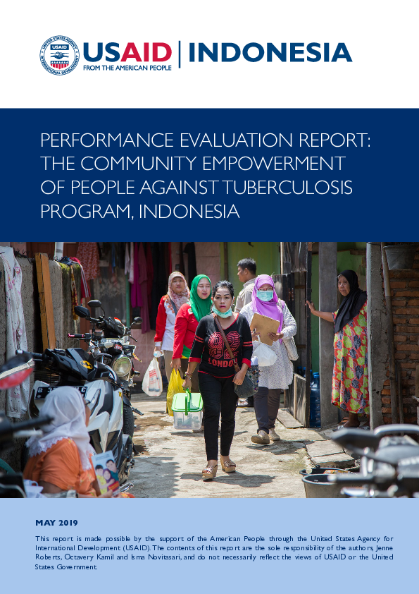 (PDF) Community Empowerment Evaluation in Indonesia's TB Program