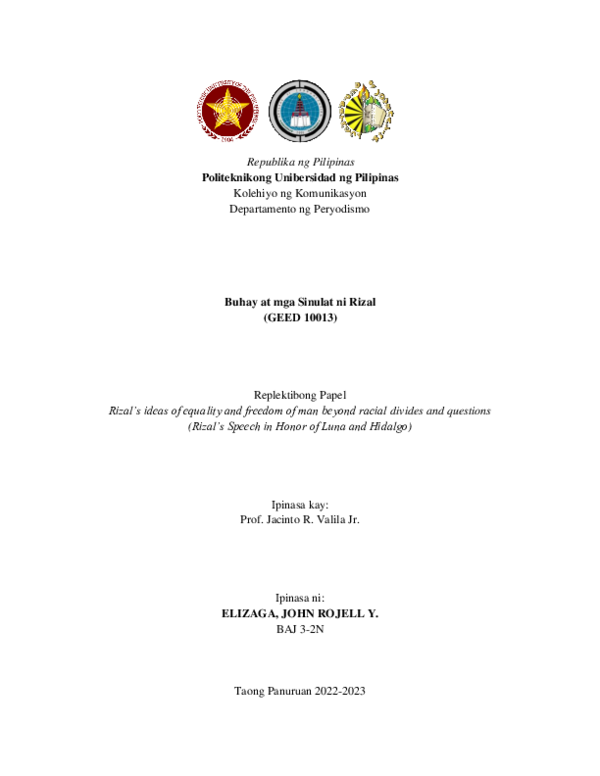 (PDF) Panatang Ina, Espanya: Ang Nag-posas sa Pilipinas