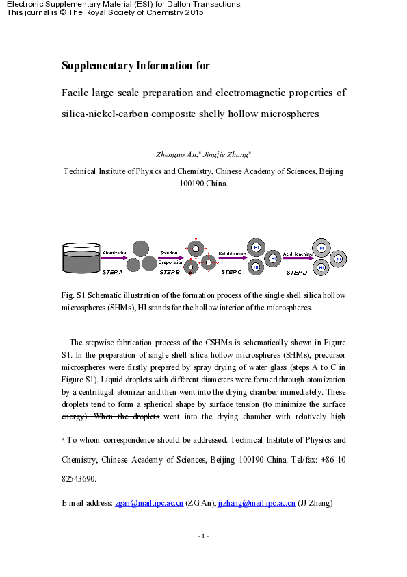 (PDF) Facile large scale preparation and electromagnetic properties of silica-nickel-carbon ...