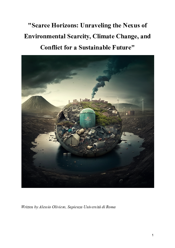 (PDF) Scarce Horizons Unraveling the Nexus of Environmental Scarcity ...