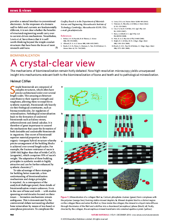 (PDF) A crystal-clear view