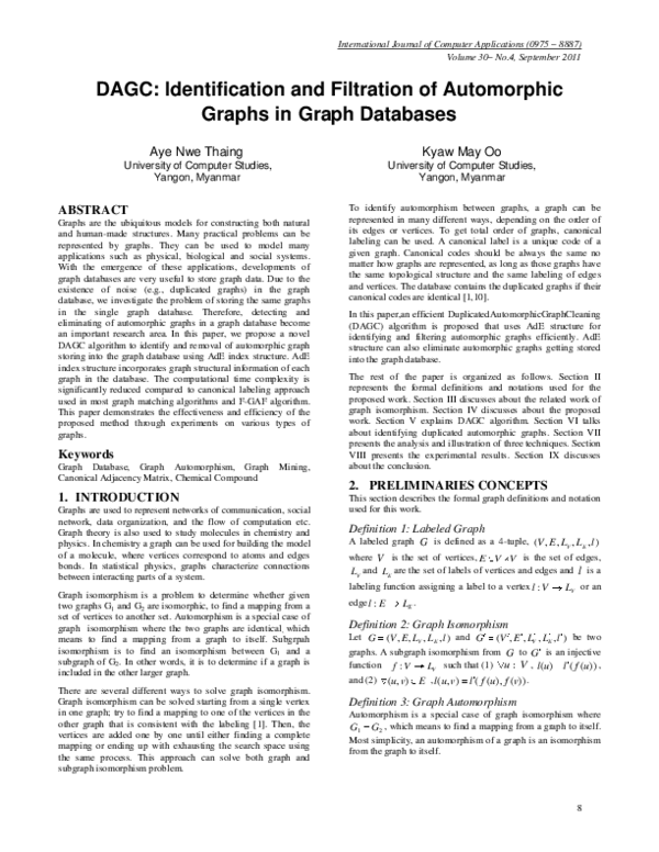 (PDF) DAGC: Identification and Filtration of Automorphic Graphs in ...