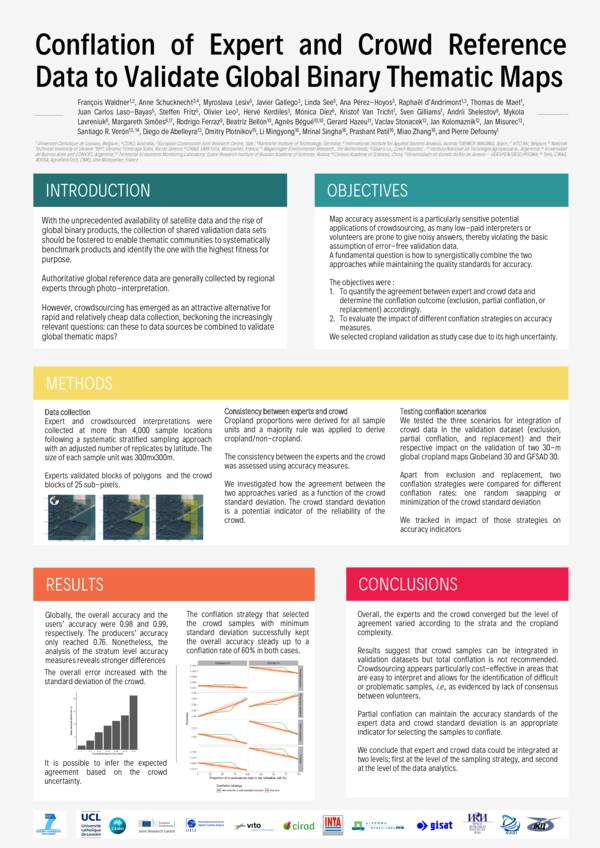 (PDF) Conflation of expert and crowd reference data to validate global ...