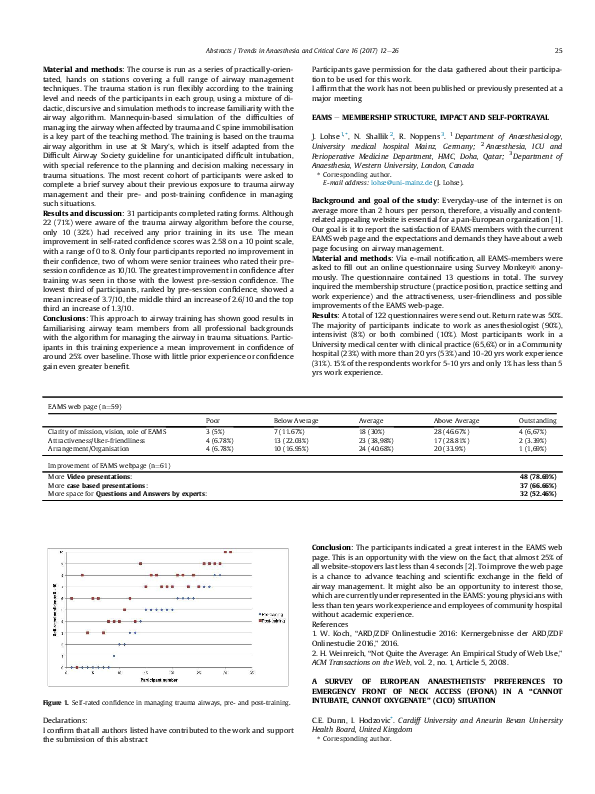 (PDF) EAMS – Membership structure, impact and self-portrayal