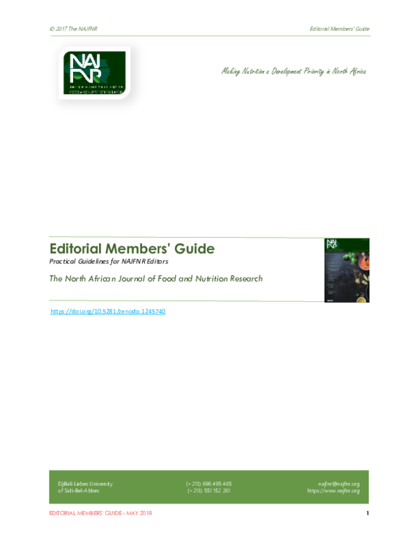 (PDF) Editorial Members Guide