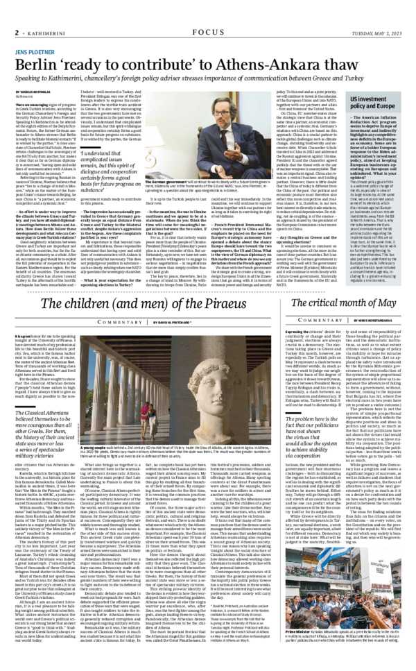 (PDF) David M. Pritchard 2023, 'The Children (and Men) of the Piraeus ...