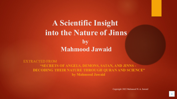 (PPT) The Origin of the Jinns Presentation