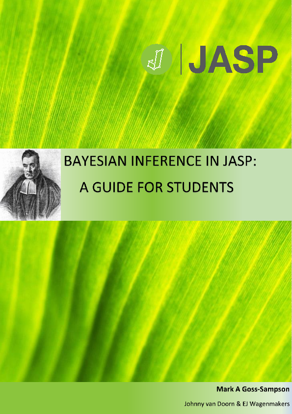 (PDF) Bayesian Inference in JASP A guide for students