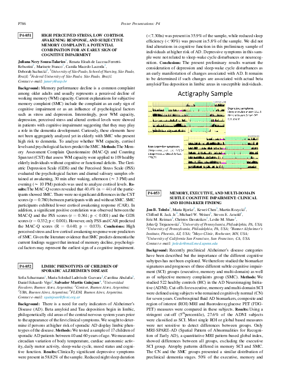 (PDF) High perceived stress, low cortisol awakening response, and ...