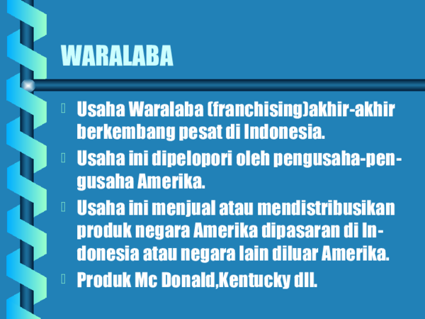 (PPT) Ppt waralaba