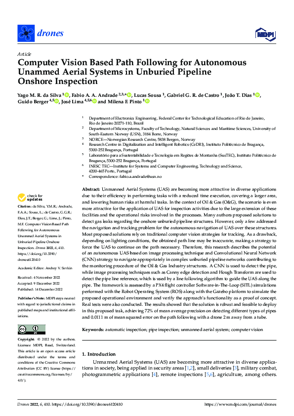 (PDF) Computer Vision Based Path Following for Autonomous Unmanned Aerial Systems in Unburied ...