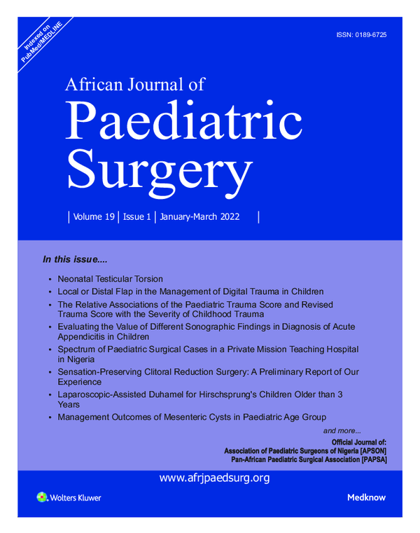 (PDF) The relative association of Paediatric Trauma Score and Revised ...