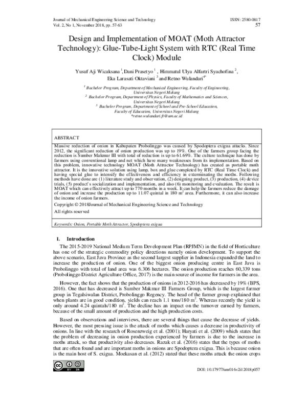 (PDF) Design and Implementation of MOAT (Moth Attractor Technology ...